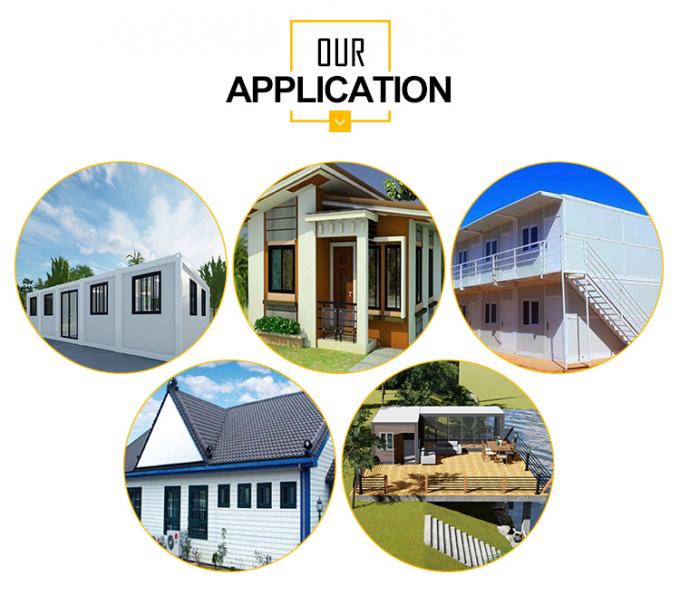 ISO Wall Sandwich Panels For Modern Villa Construction Materials