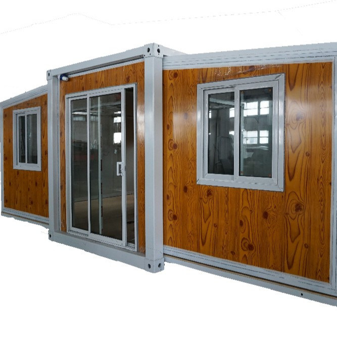 Galvanized Light Steel Frame 20ft Expandable Modular Homes With PVC ...