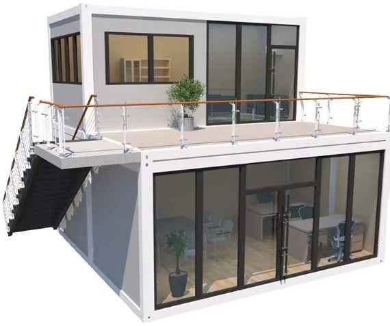 Customized Color Modular Multistory Prefab House Containers Homes Buildings